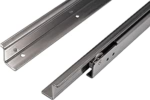 Gedotec Drawer Rail, Partition Pull, 500 mm, Heavy Duty Pull-Out ...