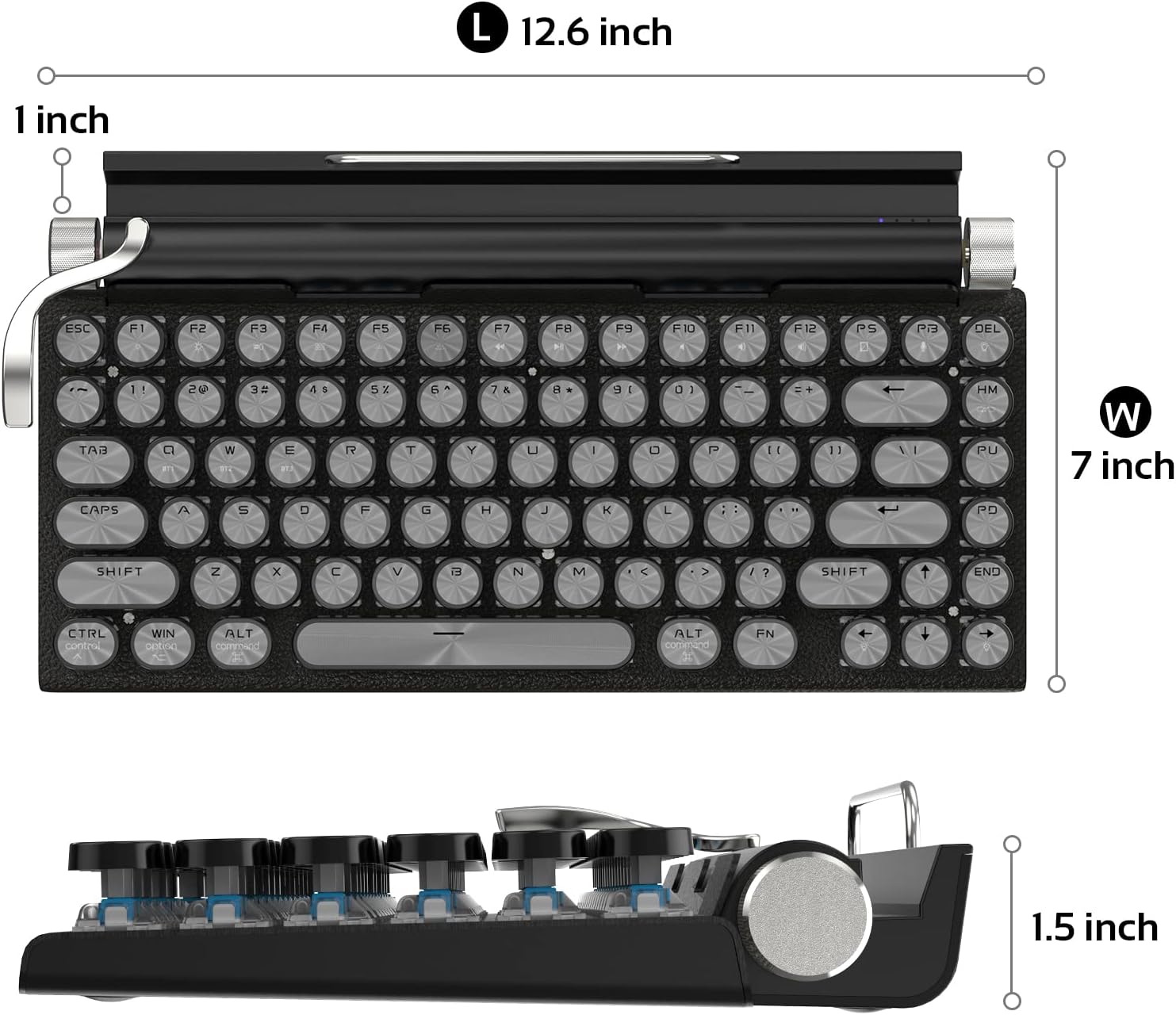 Taiahiro Retro Typewriter Mechanical Keyboard User Manual