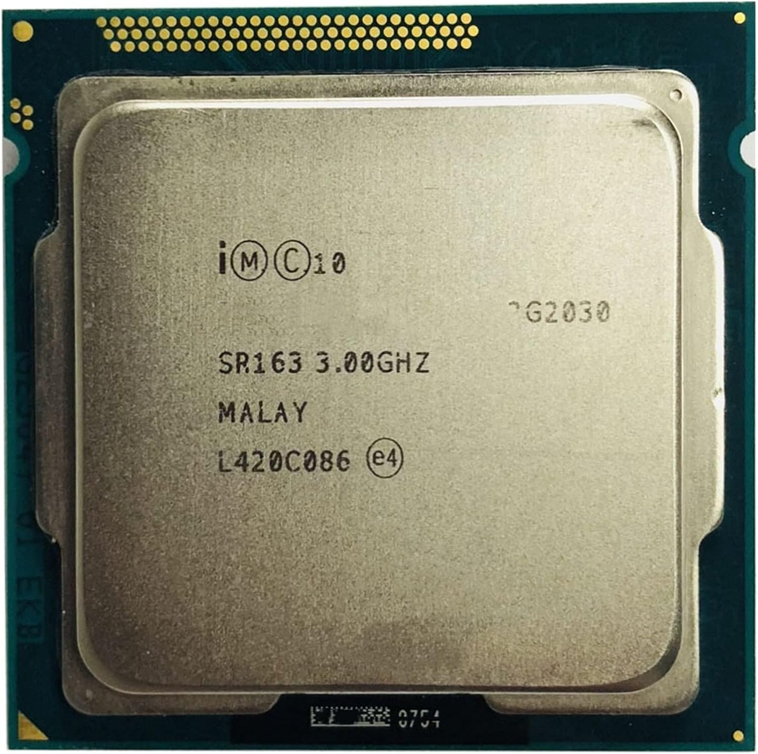 CPU 10Pc G2030 3.0 GHz Dual-Core Dual-thread CPU Processor 3M 55W LGA ...