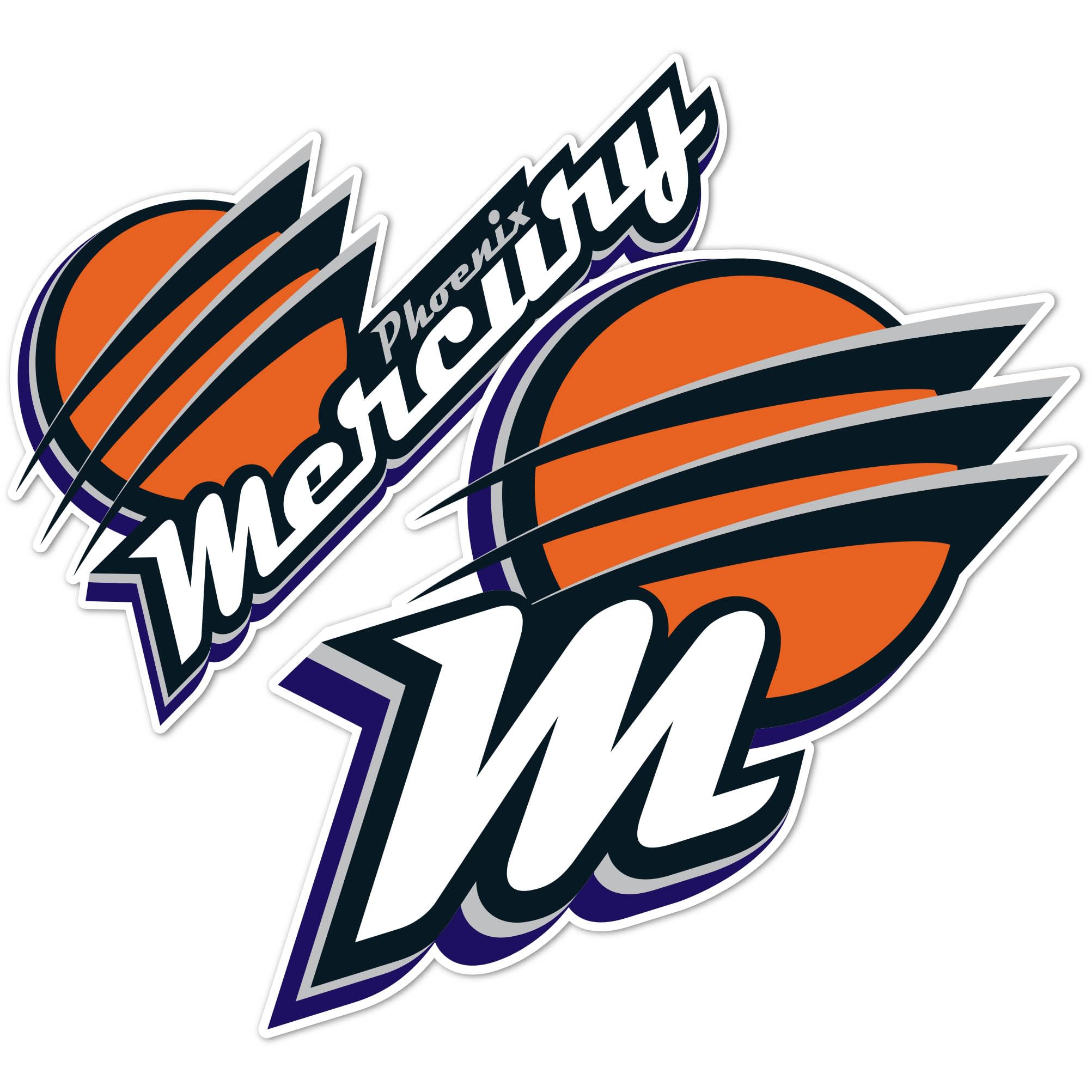 Amazon.com: Desert Cactus Phoenix Mercury Sticker WNBA Women's National ...
