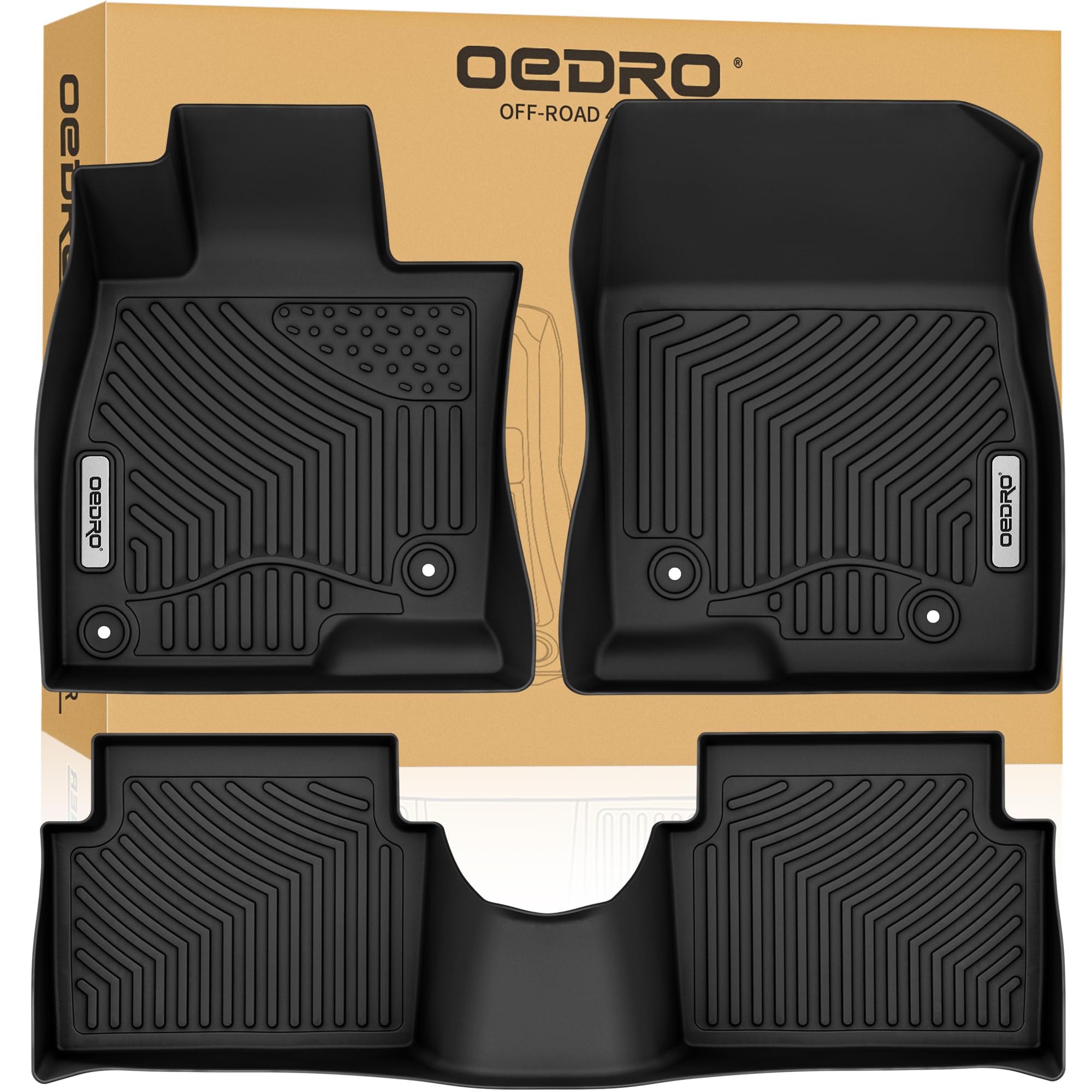 Snapklik.com : OEDRO Floor Mats Fit For 2014-2018 Mazda 3 Sedan/Hatchback