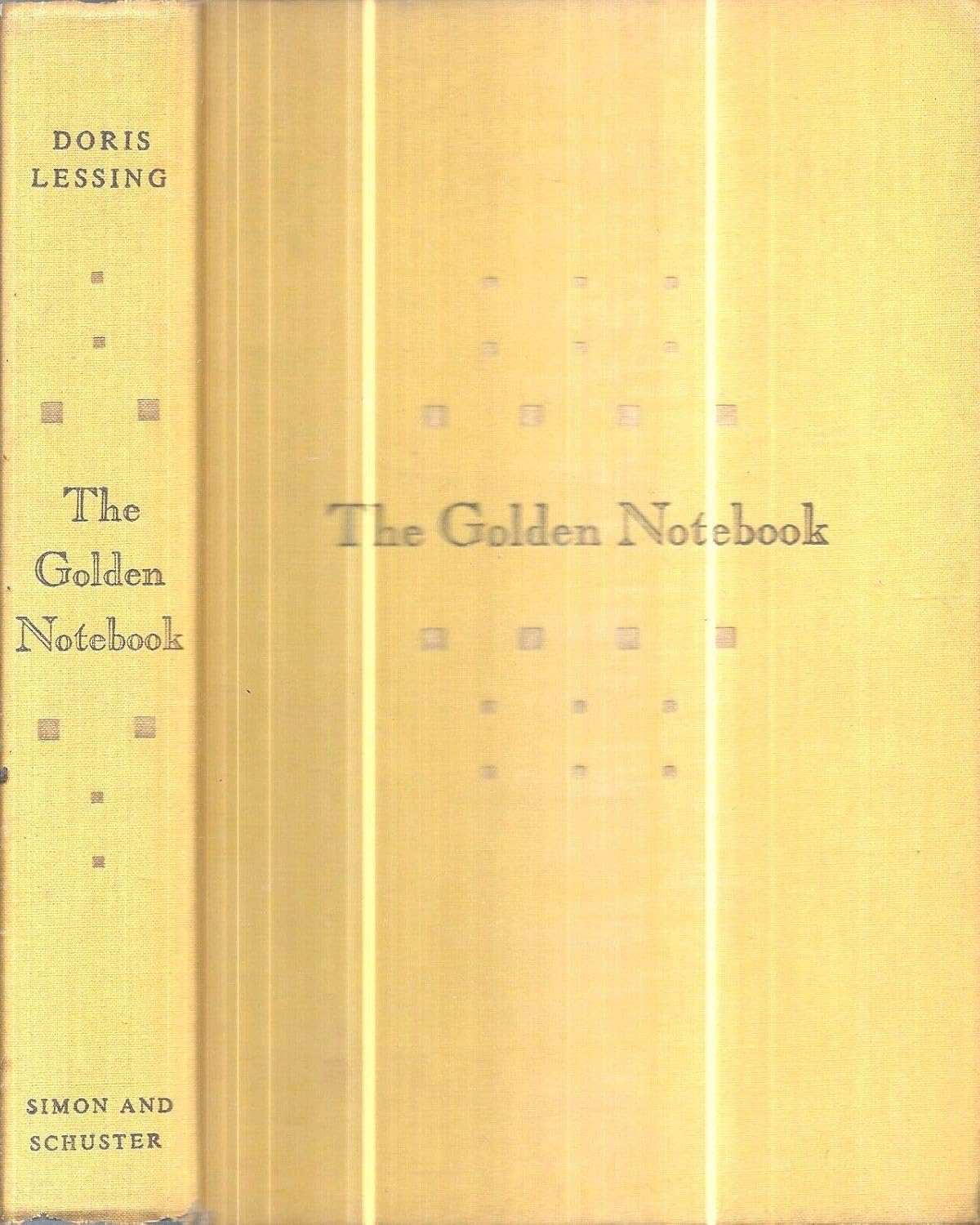 Vtg Doris Lessing 1st edit/1st print The Golden Notebook 1st edit/1st ...