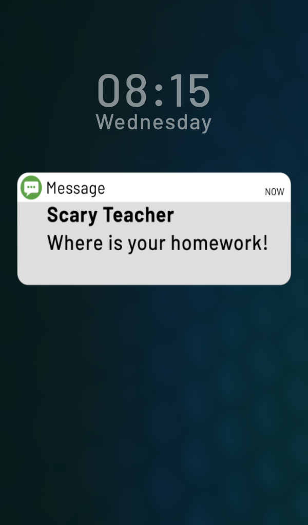 Scary Teacher Call Prank - Homework Test! - App on Amazon Appstore