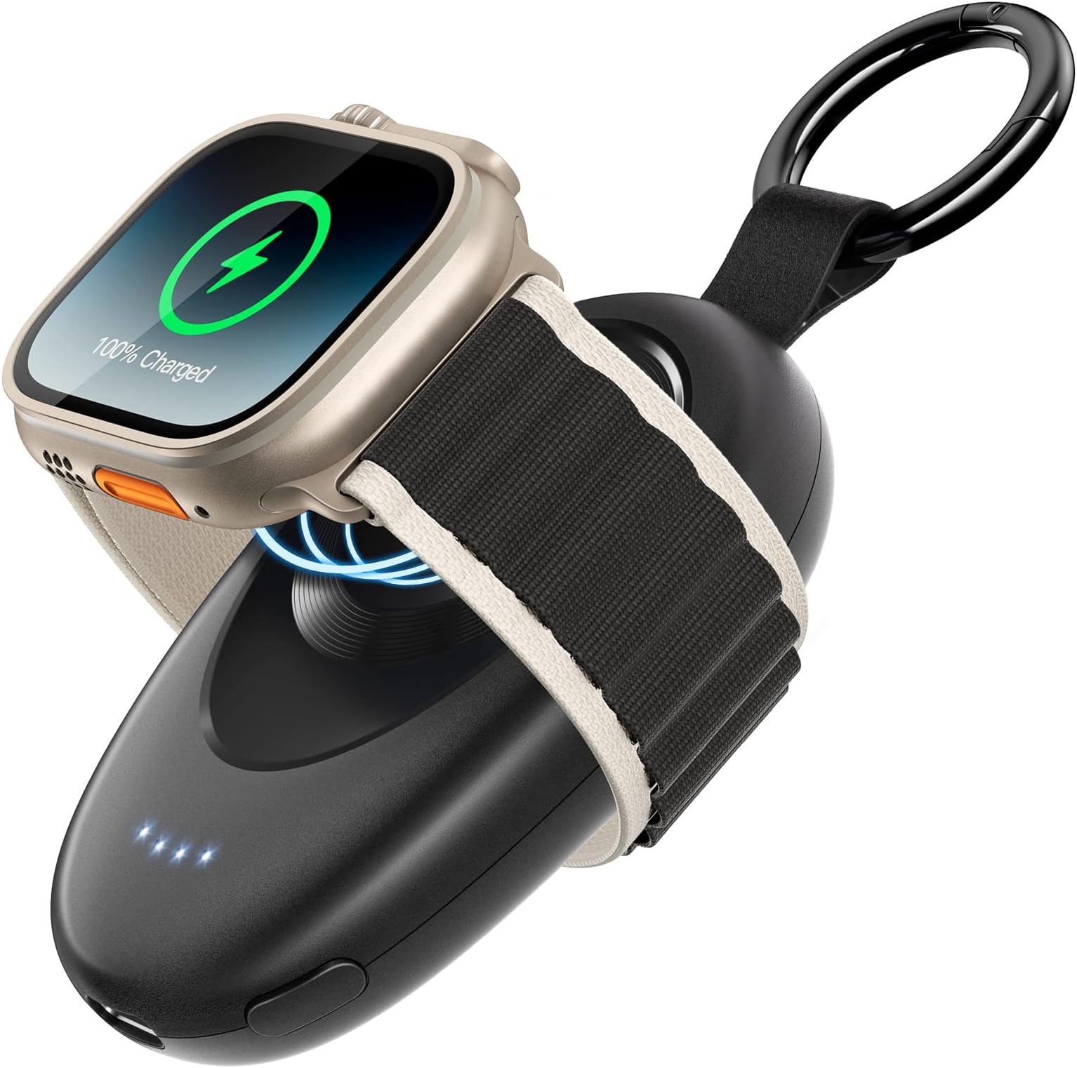 Amazon.com: HUAENG (2-Pack Keychain Portable Wireless Magnetic iWatch ...