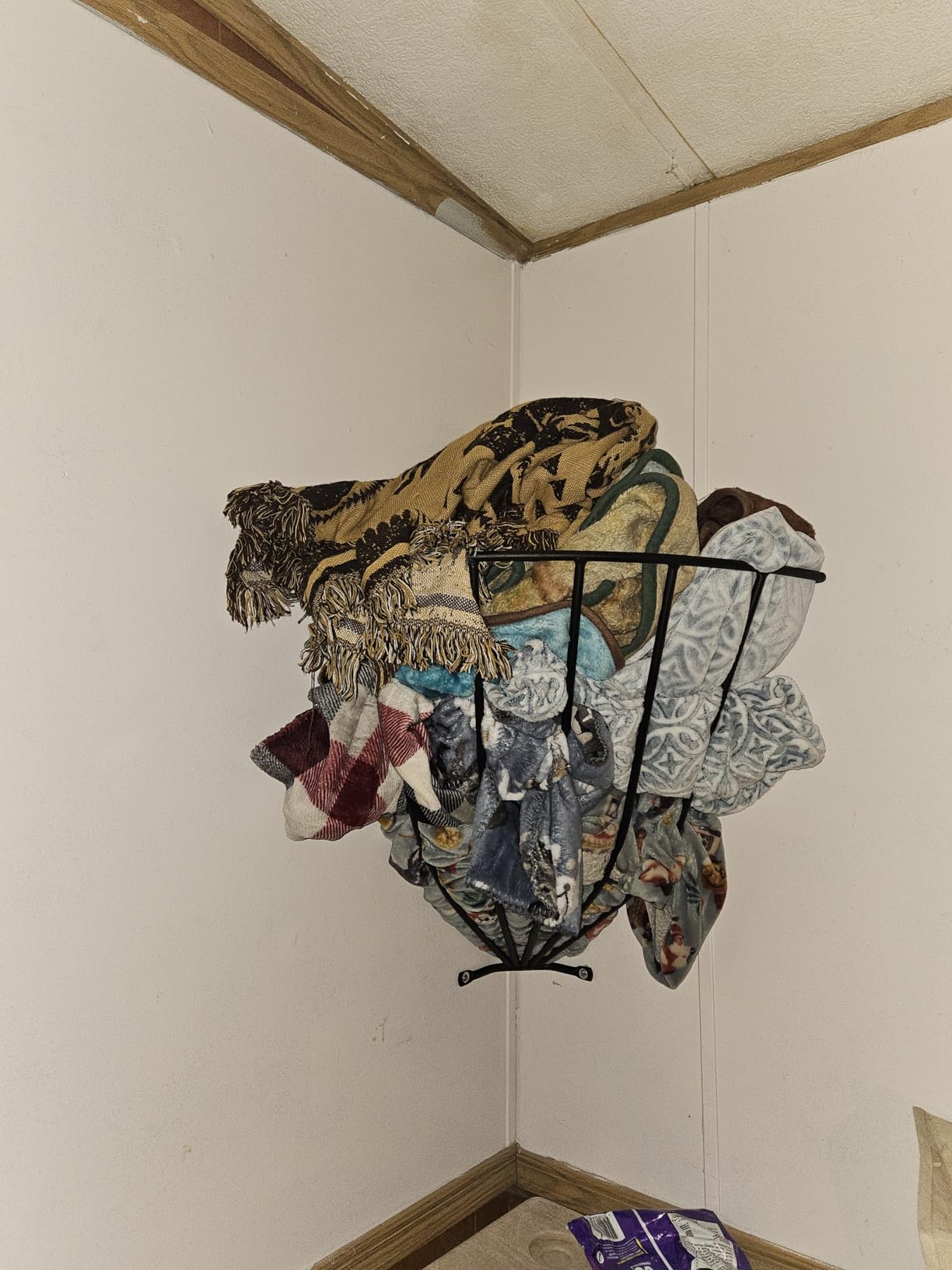 Amazon.com: Intrepid International Wall-Mounted Corner Hay Rack - for ...