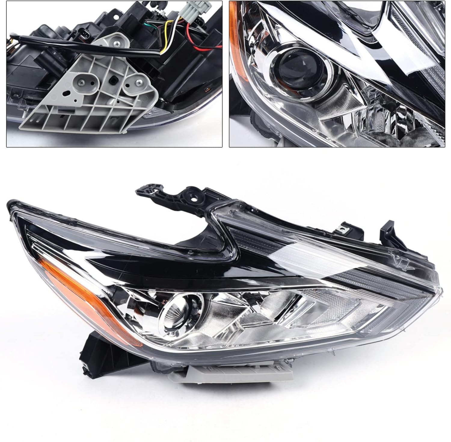 Cbhfmljd Faro delantero halógeno, montaje para Nissan Altima 2016-2018 ...