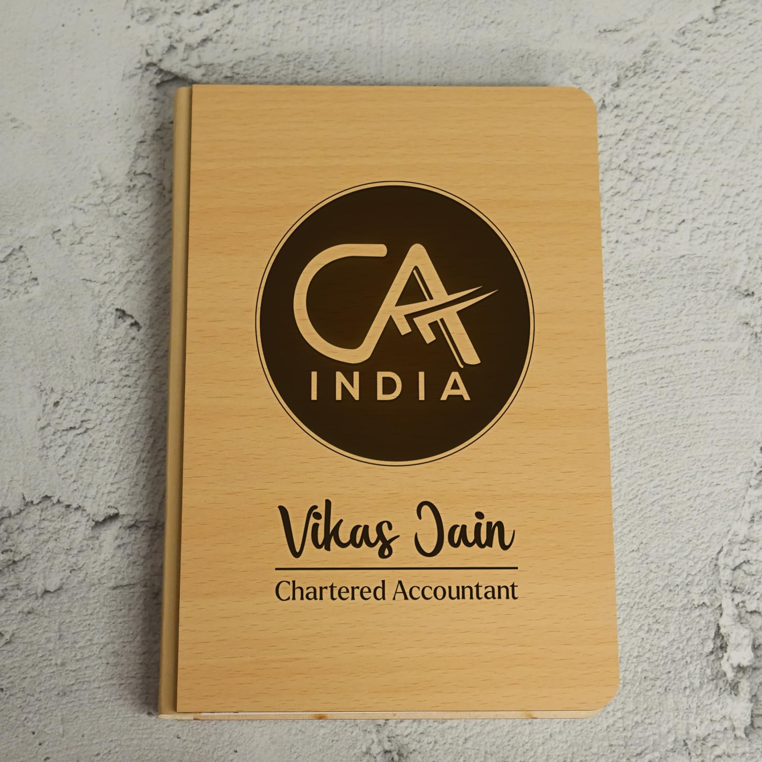 StarLaser Personalized Diary with CA Name & Logo | Chartered Accountant ...