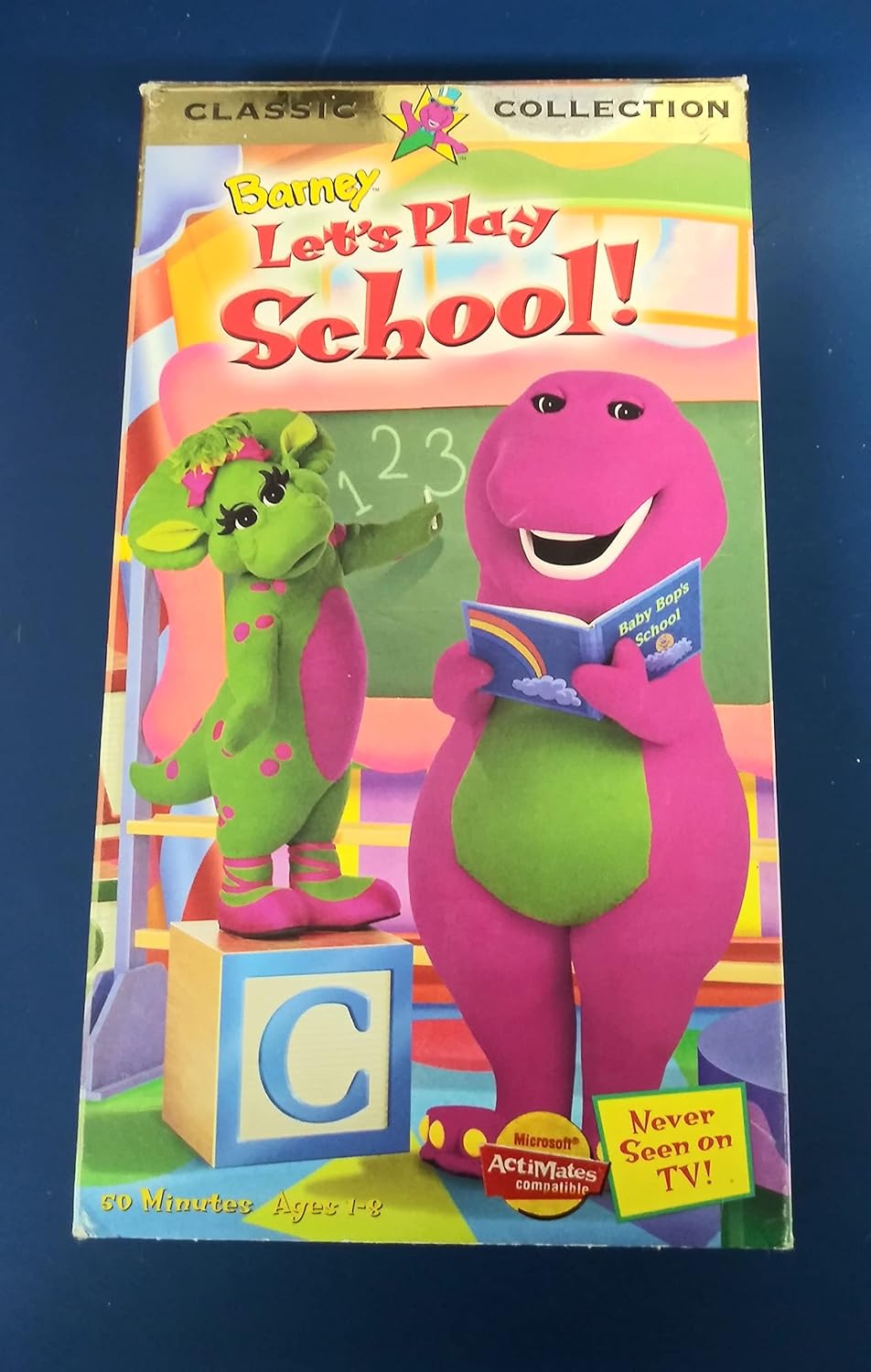 Amazon Co Jp Barney Abc 123 Vhs Dvd