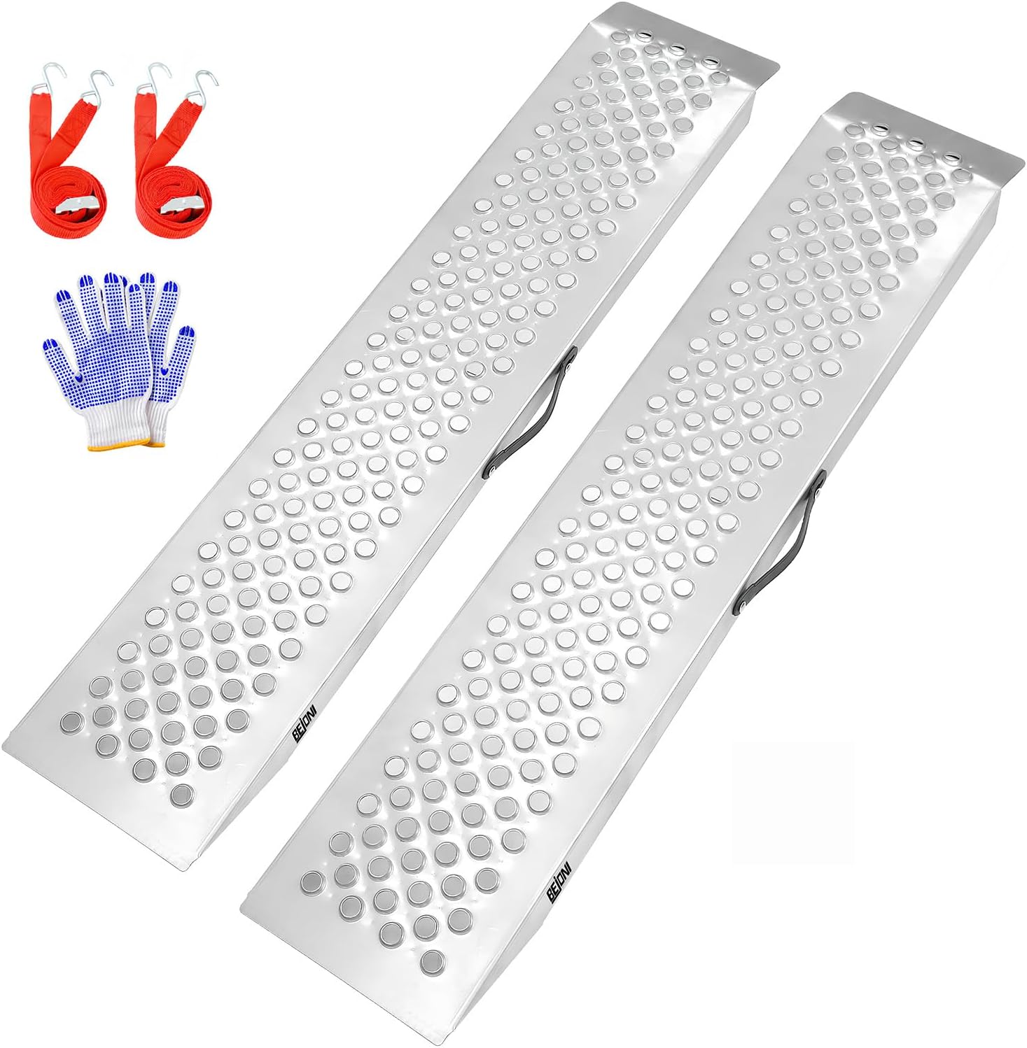 Amazon.com: VroomSteel 1,000 lbs Capacity ATV Ramps | 72" L x 9" W Anti ...