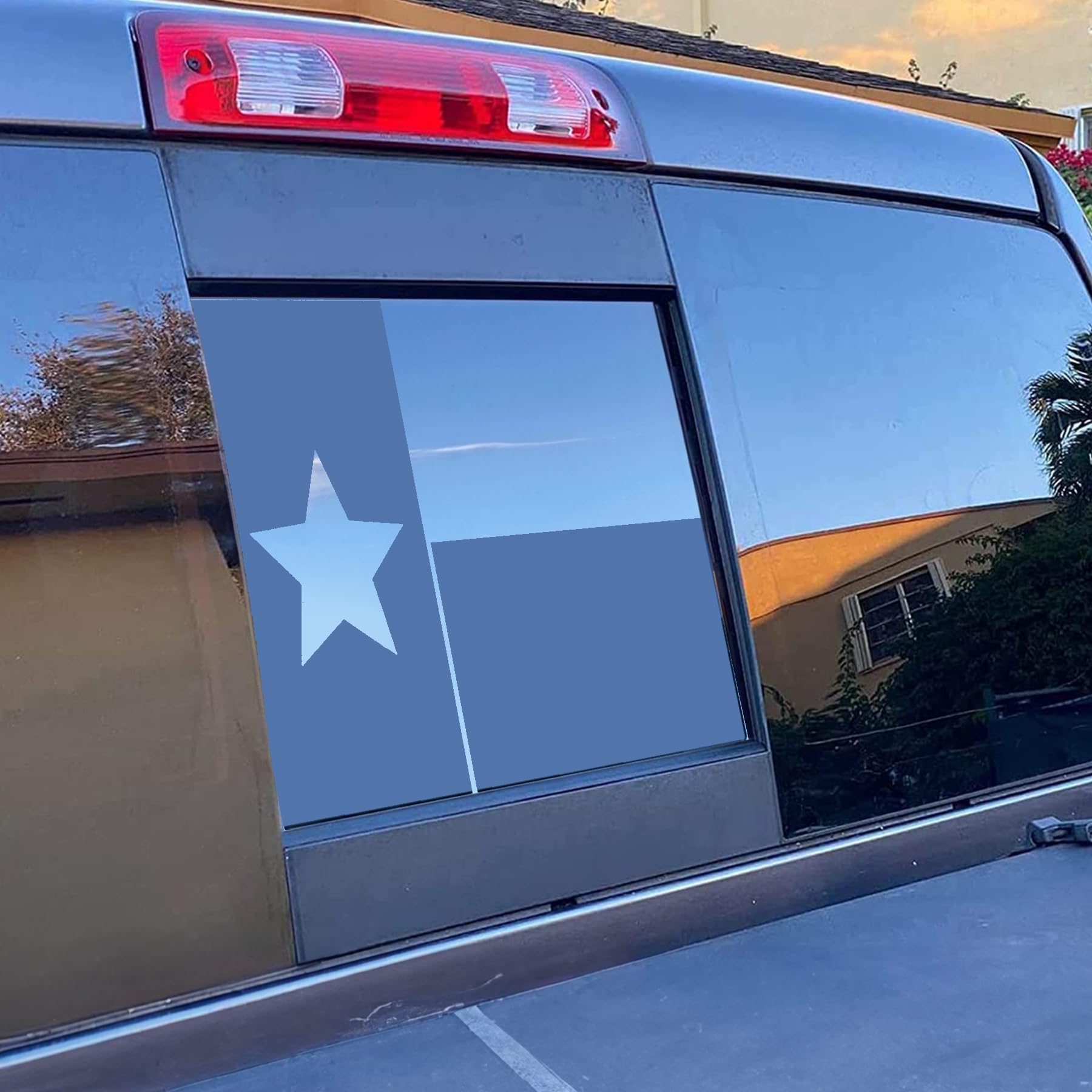 Amazon.com - for Ford F150 2015-2023 Rear Middle Window Texas Flag ...