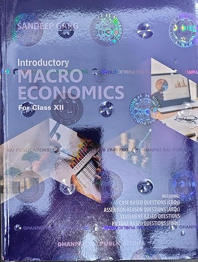 Class 12 Introductory Macroeconomics Textbook With Case Based Questions Assertion Reason