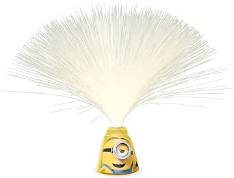 Minions Fibre Optic Reflector Lamp, Yellow : Amazon.co.uk: Lighting