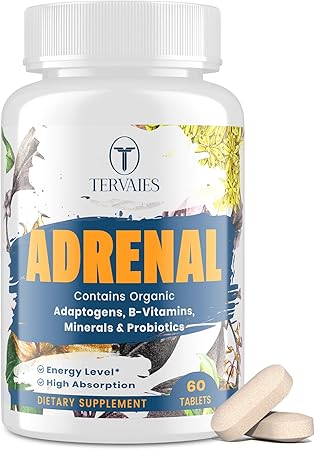 Amazon.com: Adrenal Support Adaptogens Herbs Supplements - Cortisol ...