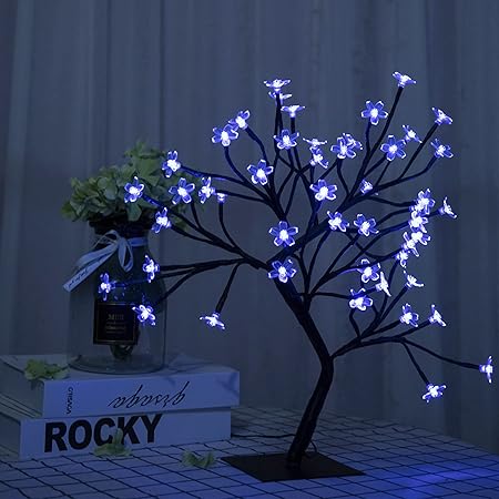 Amazon.com: FuChsun Bonsai Tree Light 108 LED Branches Battery and USB ...