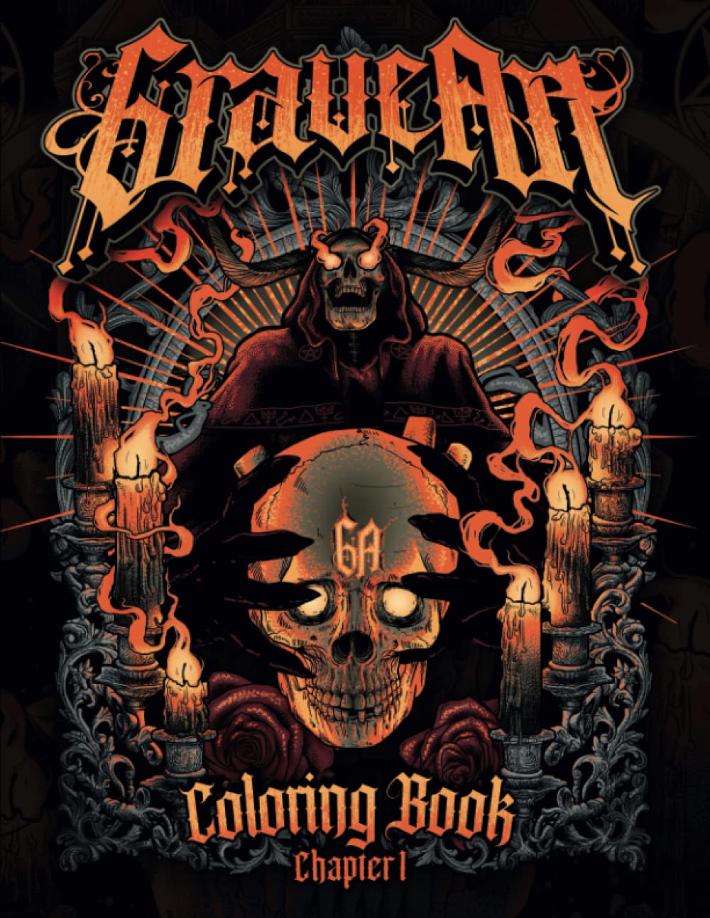 GraveArt - Horror Coloring Book for Adults: The Original from the ...