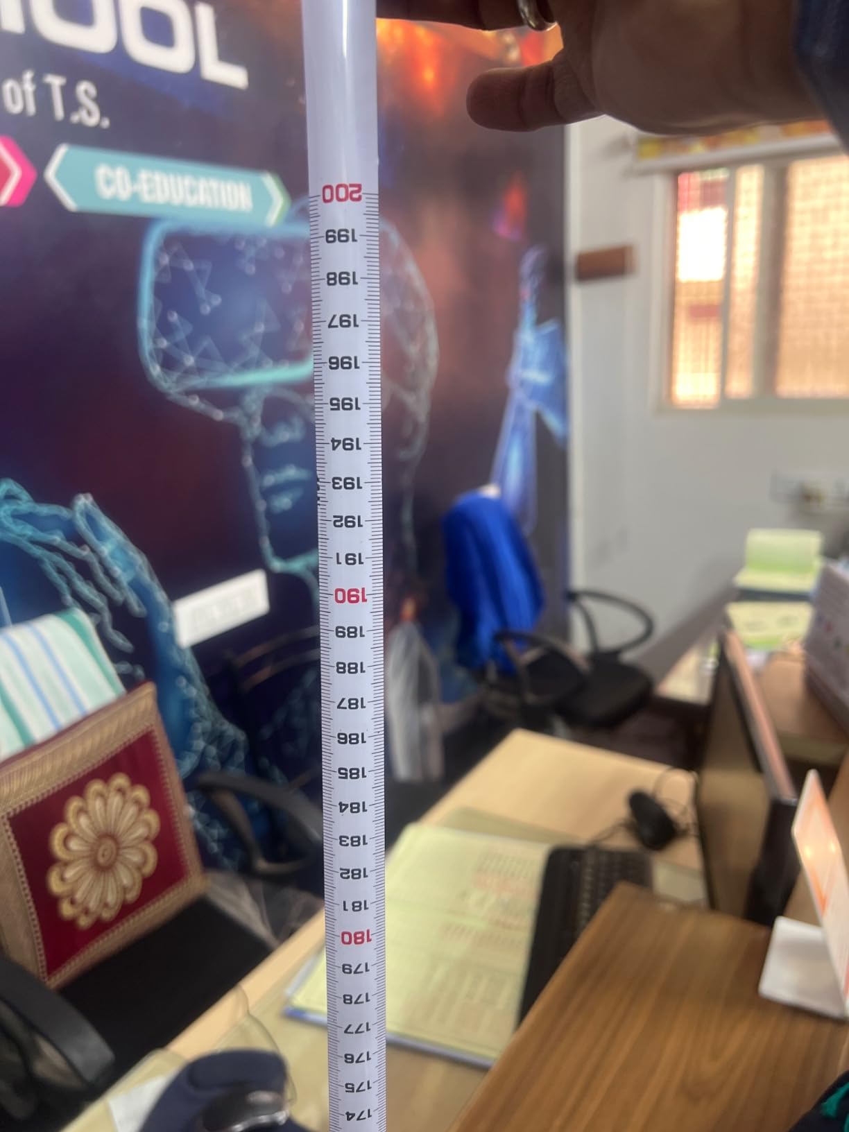 Gadget Deals 2M/200 cm- height measuring scale | stature meter |wall ...