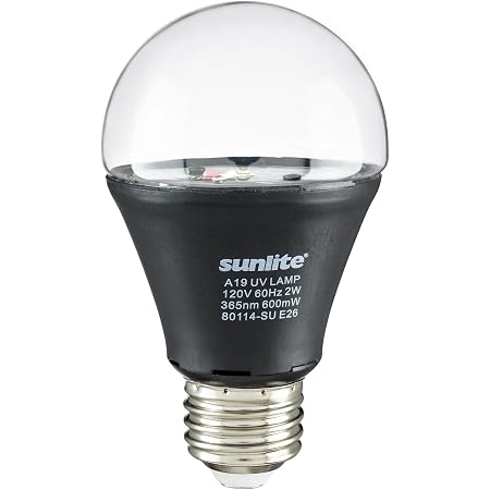Sunlite 05439-SU CFL Black Light Bulb (BLB), Perfect for Halloween ...