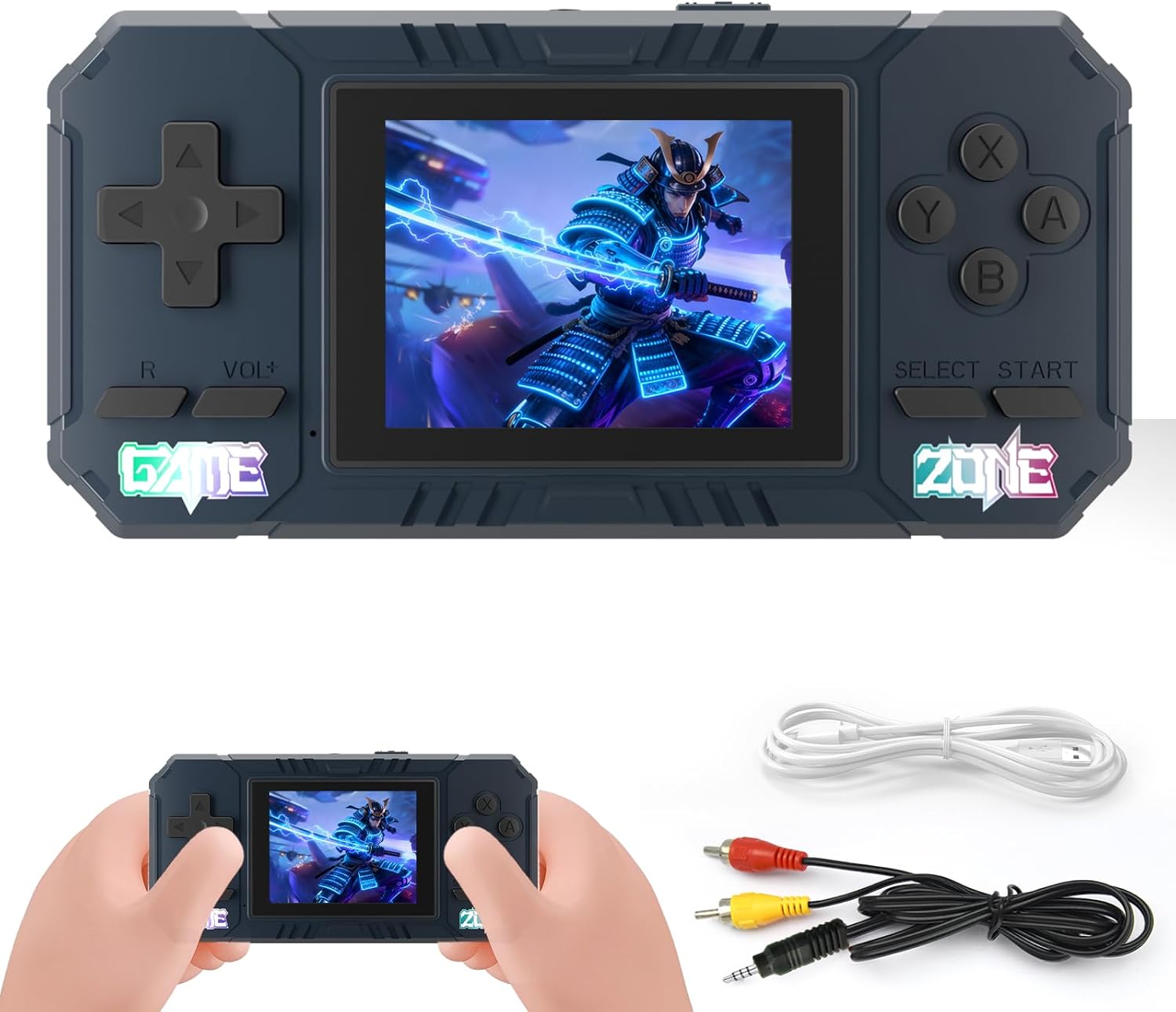 Amazon.com: Handheld Portable Game Console, 520 Retro Video Games, 3.0 ...