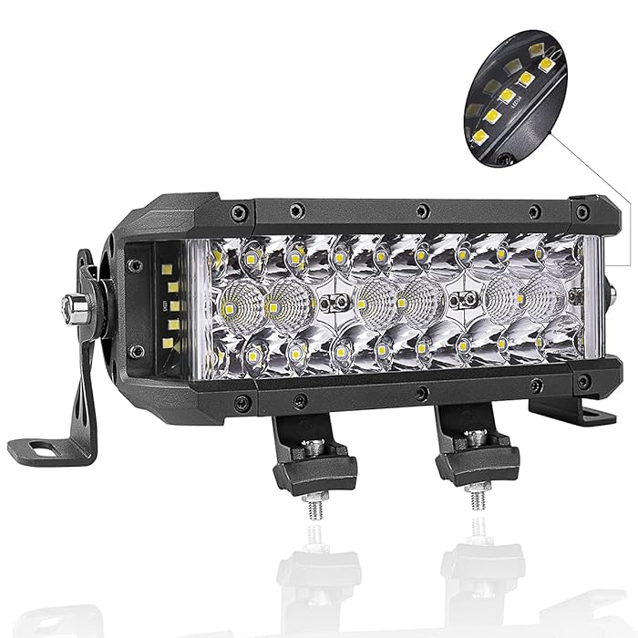 Buy Side Shooter LED Lights, SWATOW INDUSTRIES 102W 7 Inch LED Light ...