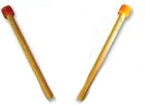 Amazon.com: Percussion Plus Double Tenor Pair of Steel Pan Sticks ...