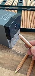 Swordfish ‘Ikon’ Desktop Manual Pencil Sharpener with Replaceable ...