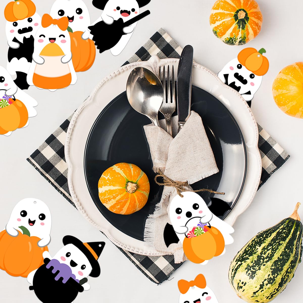 Cute Pumpkin Name Tags