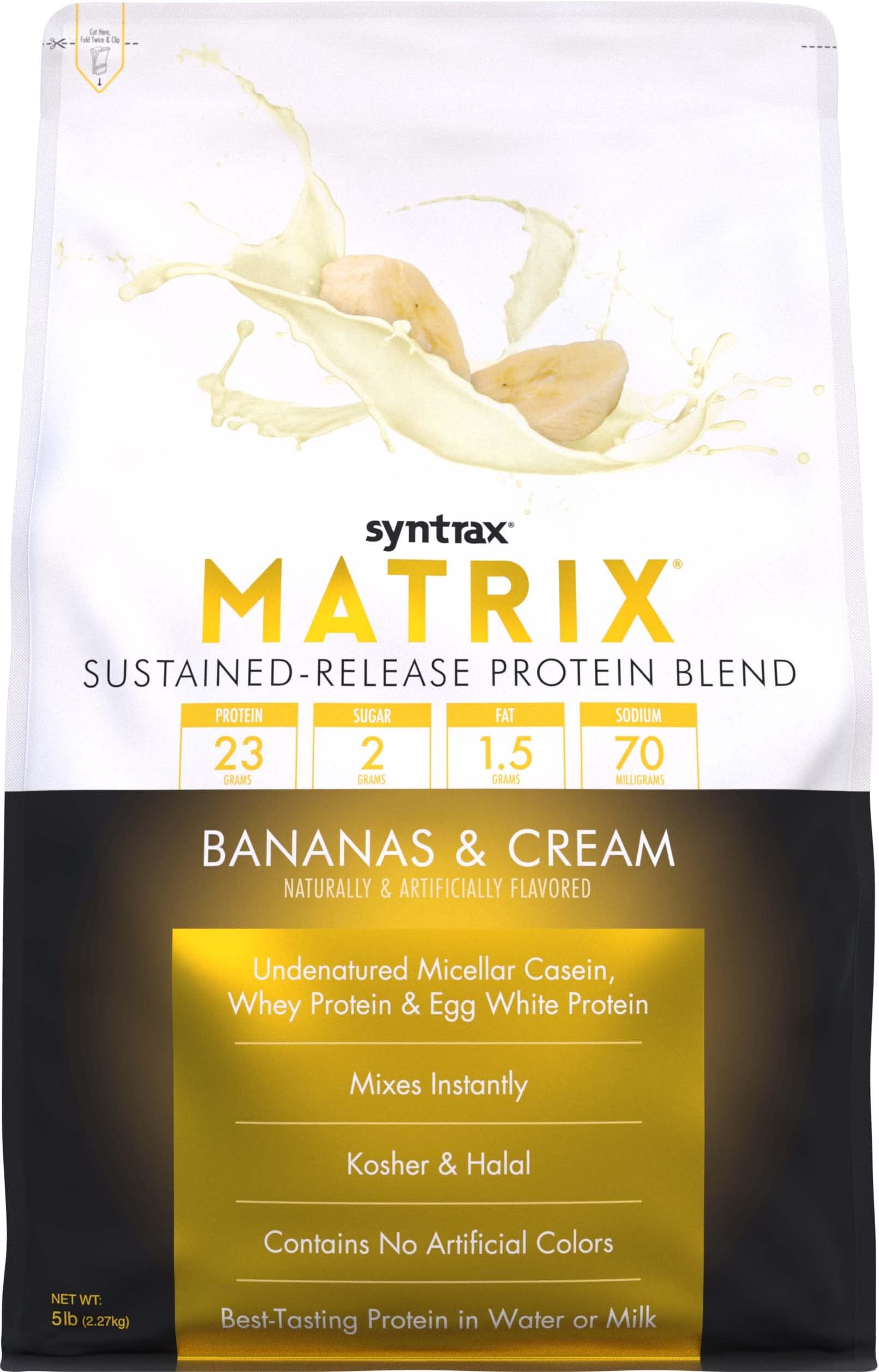 Amazon.com: Syntrax Nutrition Matrix Protein Powder, Sustained-Release ...