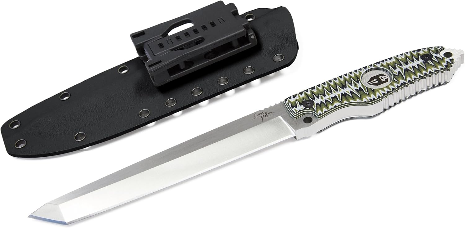 Amazon.com : Hoffner Knives BE-T7SBK-CCM Beast Knife with Chiseled ...