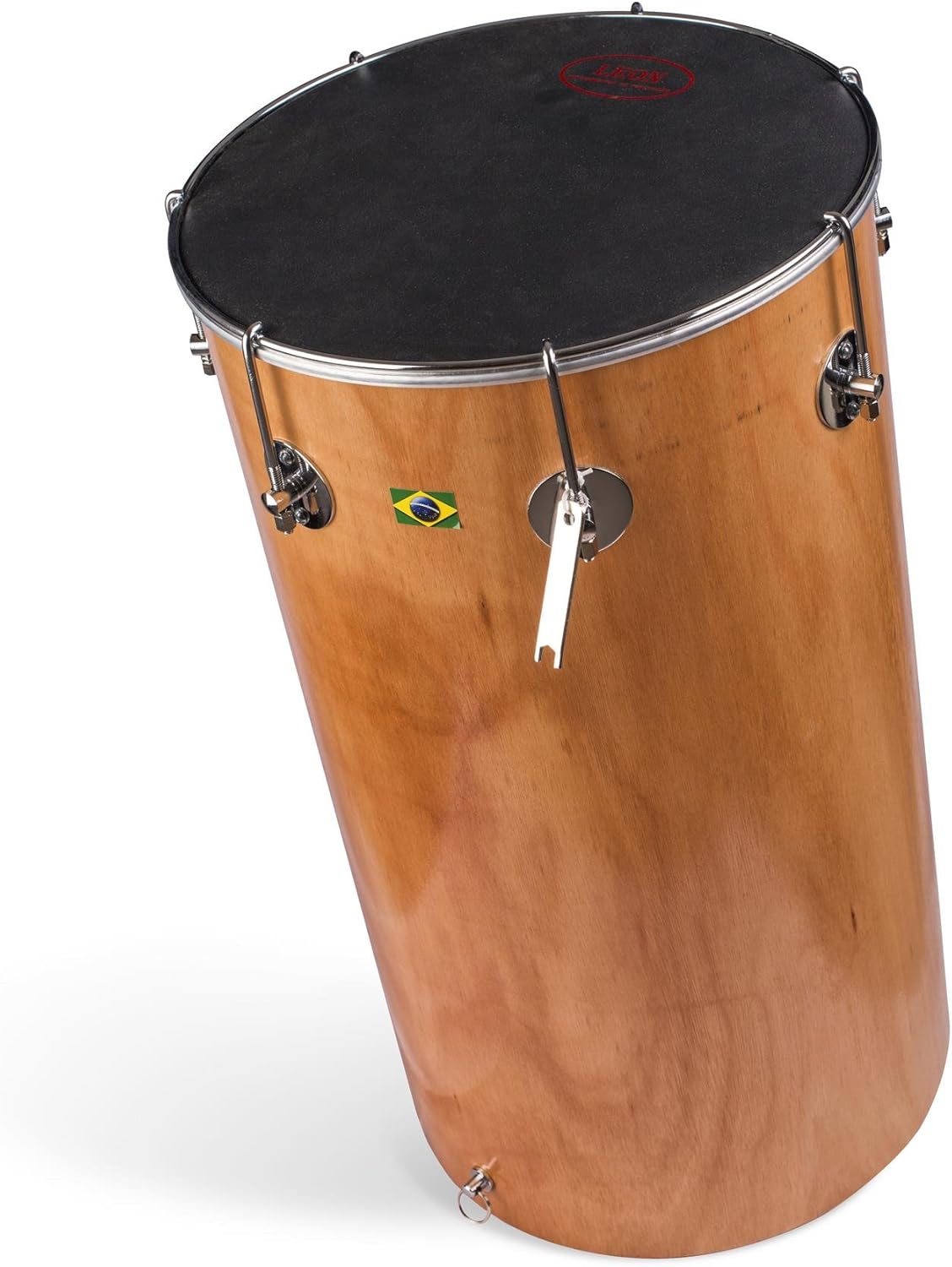 Amazon.com: Brasilian African Tan Tam Tam Hard Natural Wood Shell ...