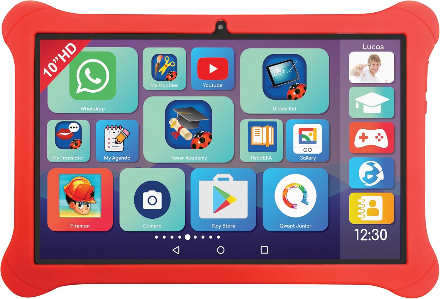 Lexibook, Lexipad® 10'' - Edutainment tablet, Powered by Android ...