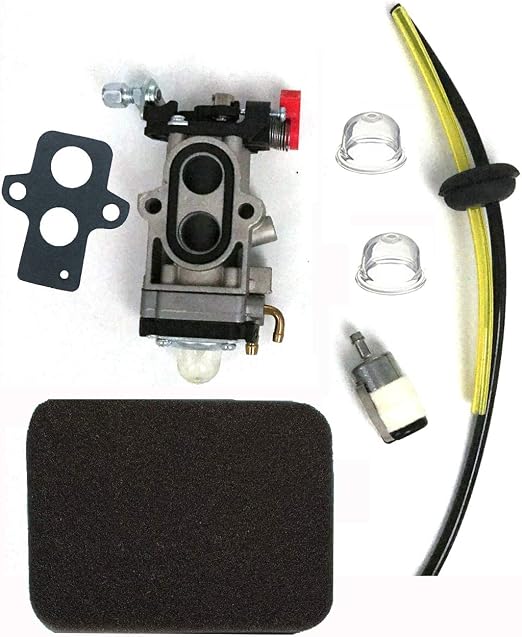 Amazon.com : HQparts Carburetor & Gasket & Fuel Line Filter for Redmax ...