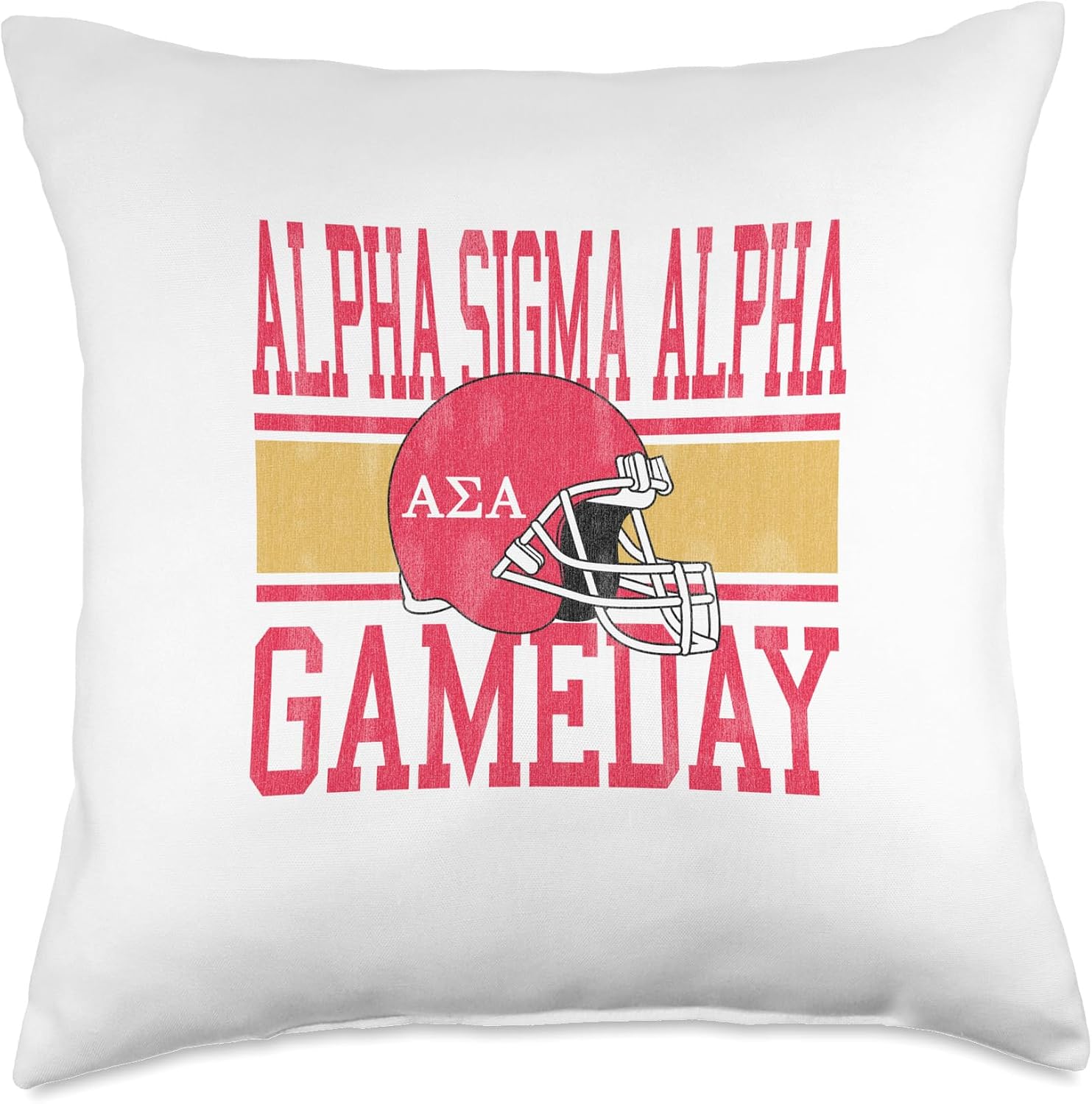 Amazon.com: Licensed Alpha Sigma Alpha Gameday Football Helmet - Ruby ...