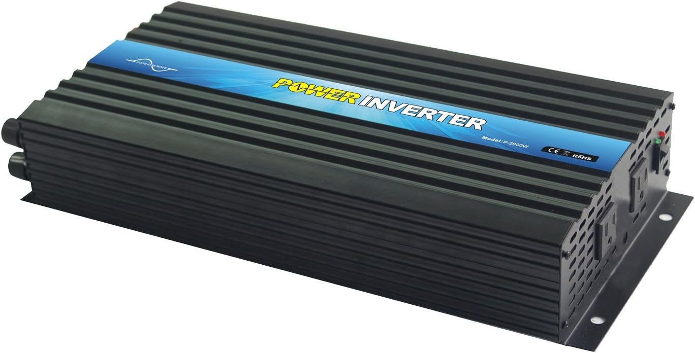 Amazon.com: NIMTEK NL2000 Pure Sine Wave Off-Grid Inverter, Solar ...