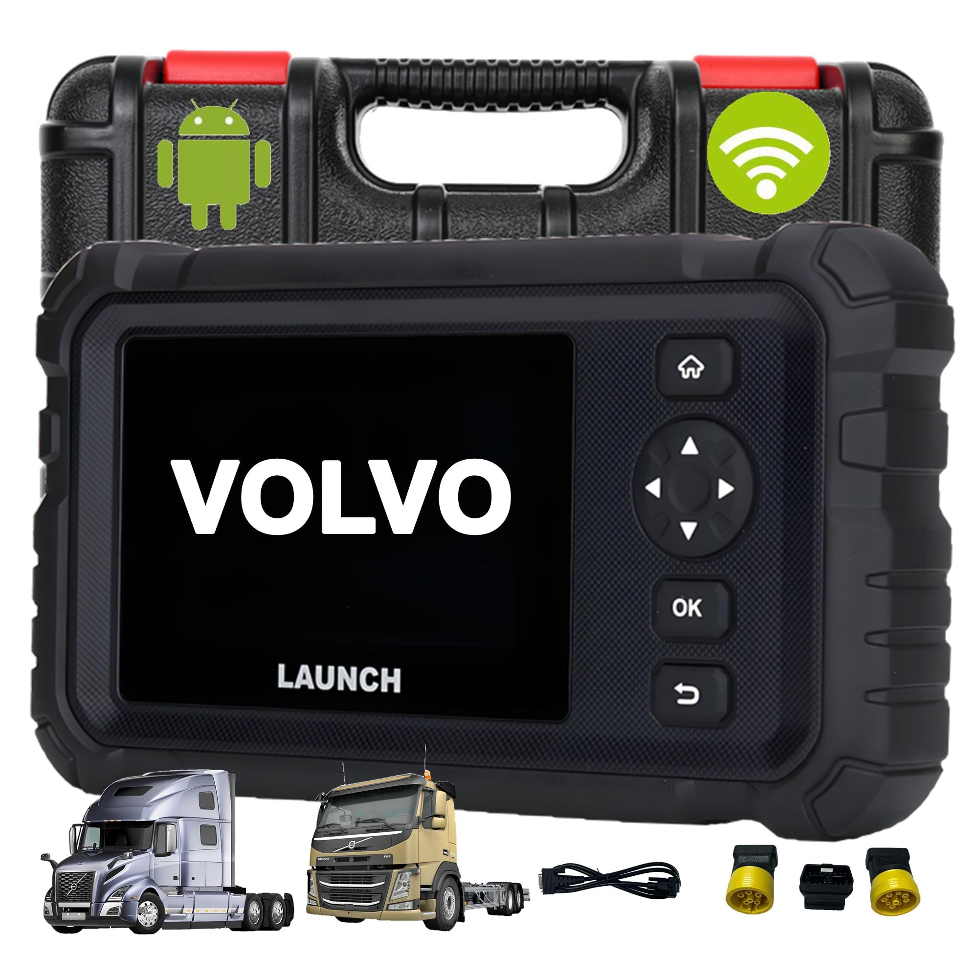 Snapklik.com : LAUNCH Scanner HD-Volvo Heavy Duty Truck Diagnostic Scan ...