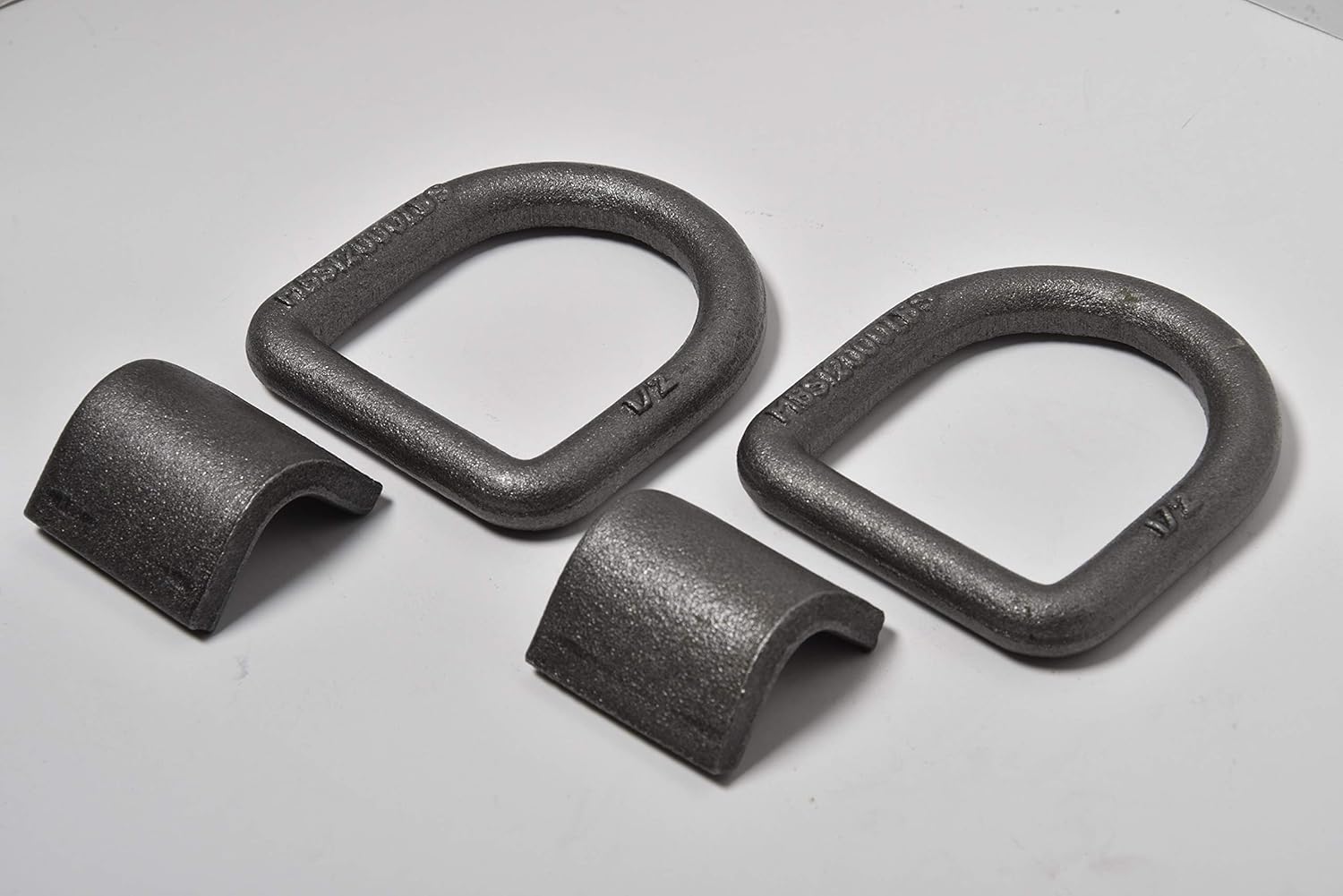 HiGear 1/2-inch 12000 Lbs Load Capacity Weld-on Flip D-Ring Anchor Flatbed Truck Trailer Ratchet ...