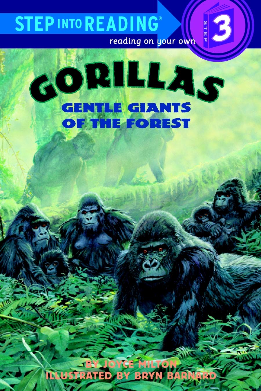 Amazon.com: Gorillas: Gentle Giants of the Forest (Step-Into-Reading ...