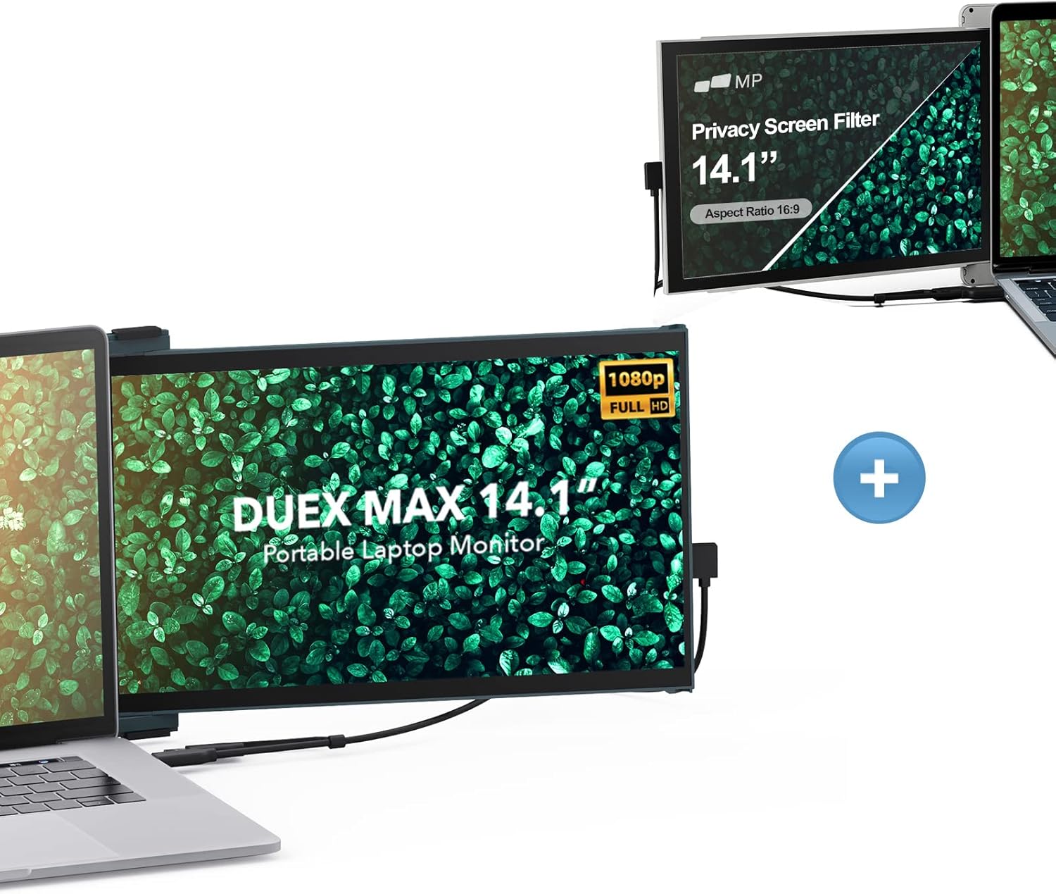 Amazon.com: Mobile Pixels Duex Max Portable Monitor with Privacy Screen ...