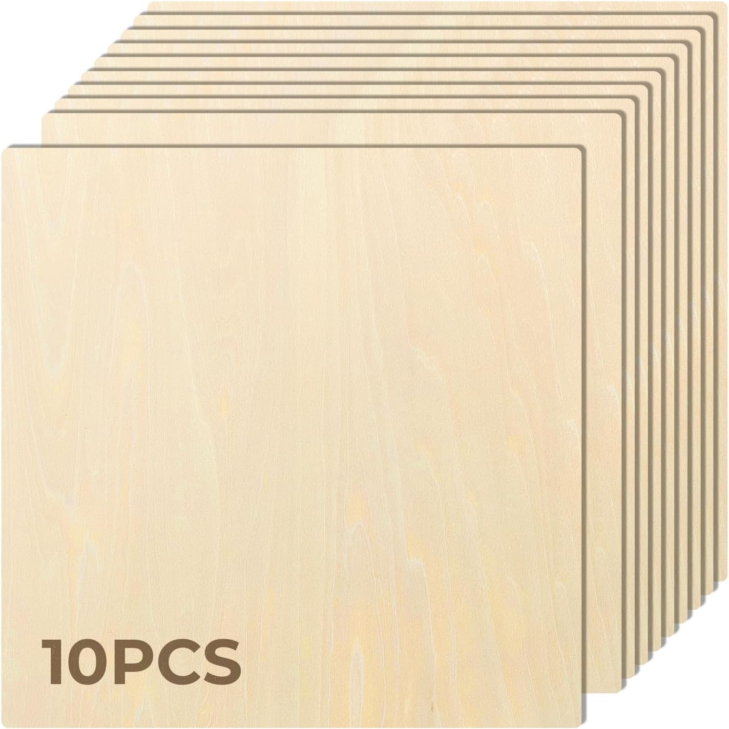 Amazon.com: CREALITY FALCON Basswood Sheets 10 Pack 12" x 12" x 1/8 ...