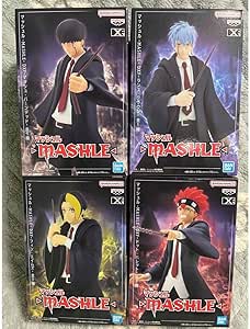 Amazon.com: mashle-mashle-dxf figure set of 4 : Home & Kitchen