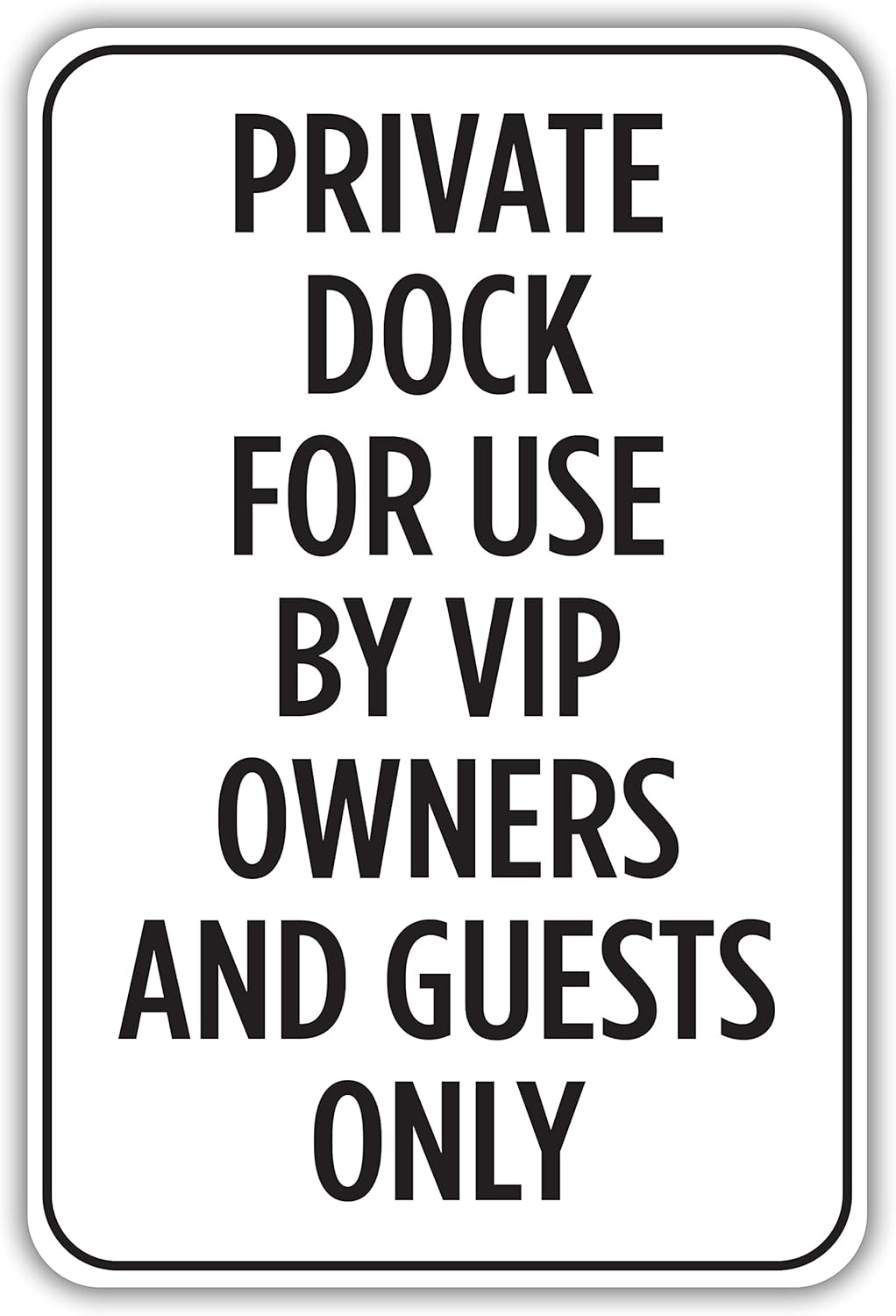 Amazon.com: Private Dock For Use By VIP Owners and Guest Only Aluminum ...