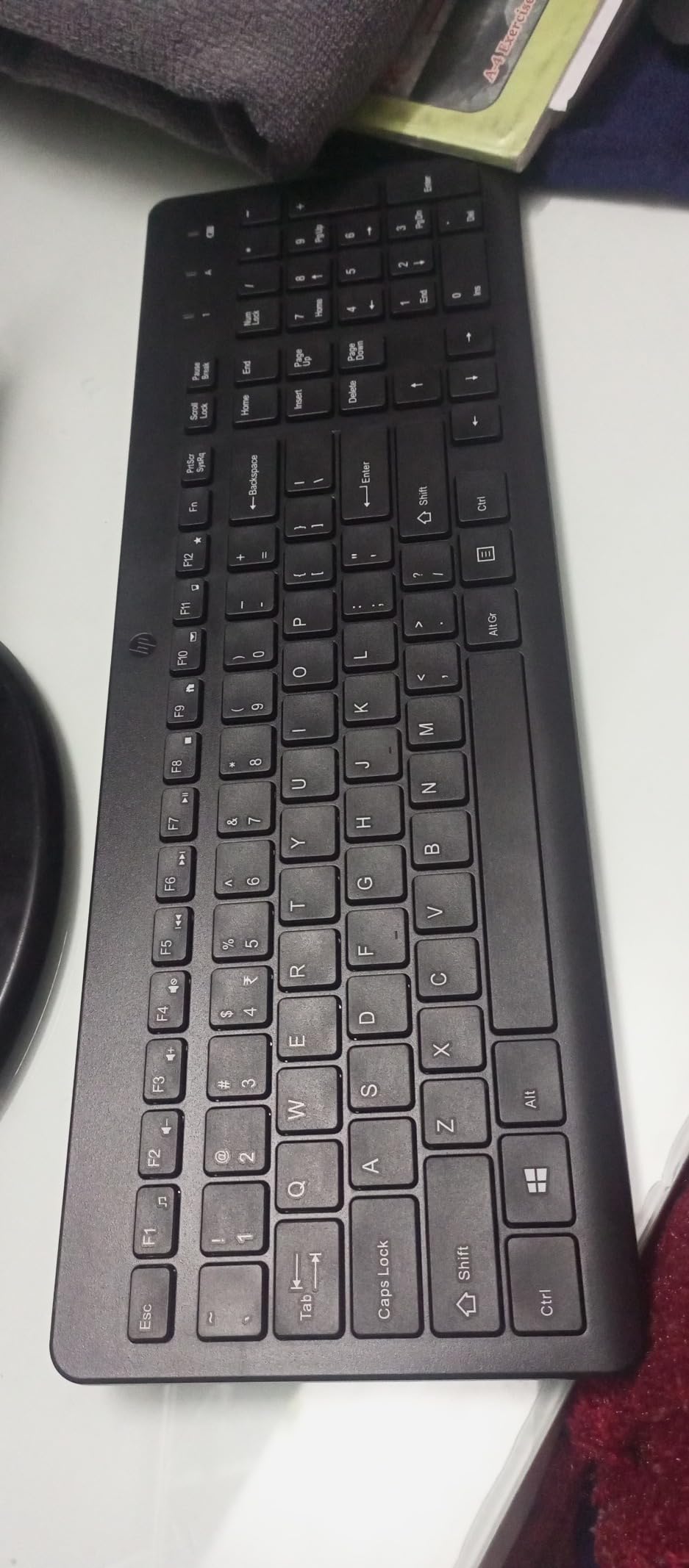 Amazon.in: Buy HP 330 Wireless Black Keyboard and Mouse Set with ...
