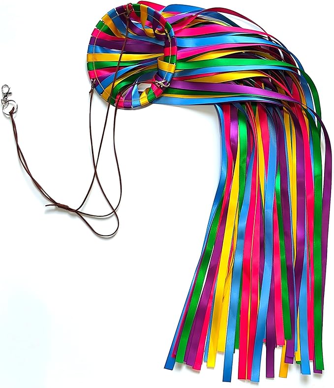 Amazon.com: Satin Ribbon Windsock Streamer, Outdoor Decorations for ...