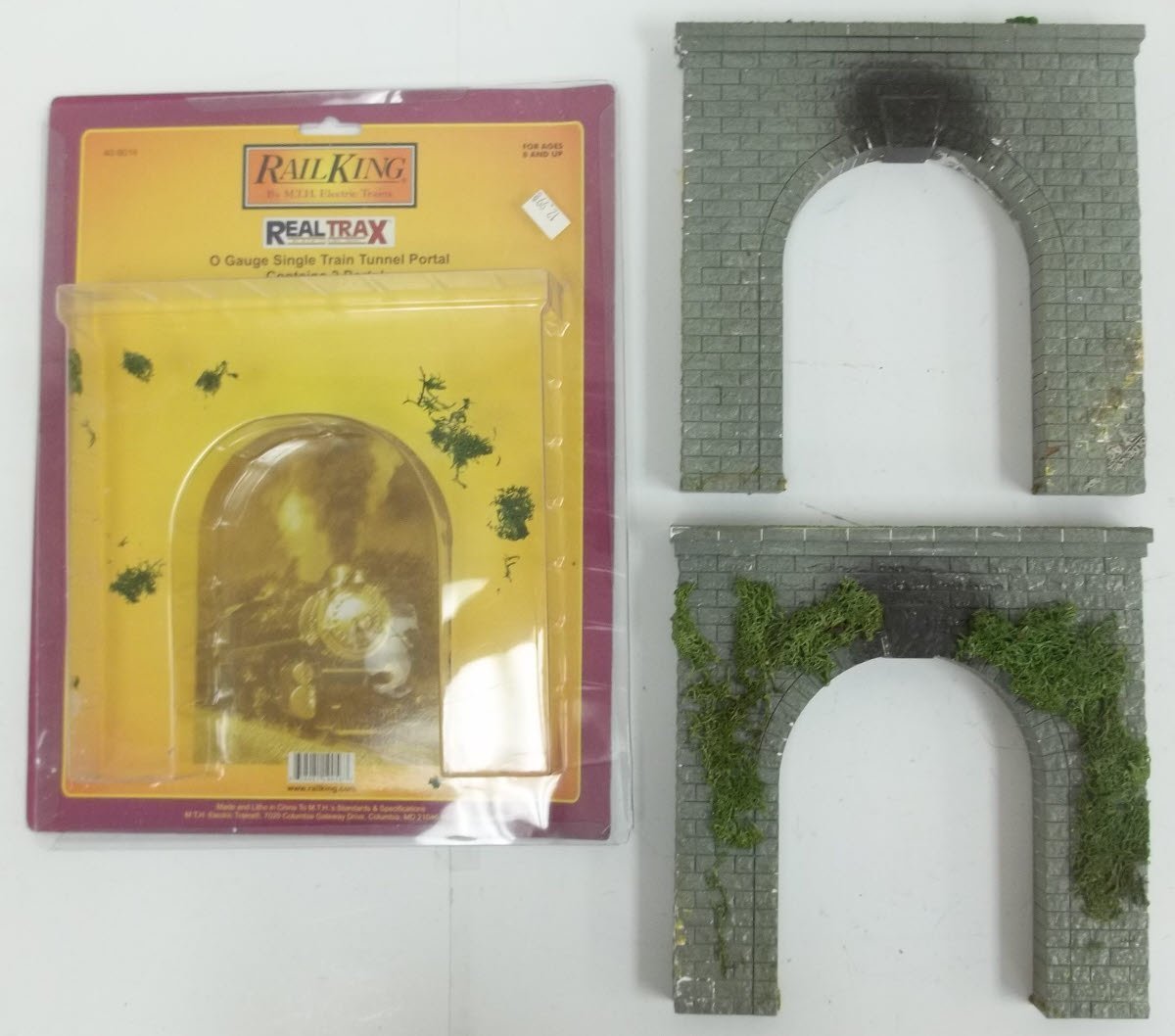 O Gauge Tunnel Portal MTH Electric Trains O Scale Double Tunnel Portal ...