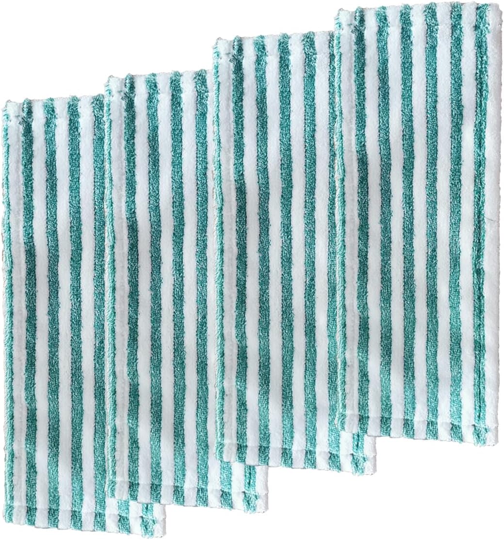 Amazon.com: 4 Pack Microfiber Mop Replacement Heads Compatible with ...