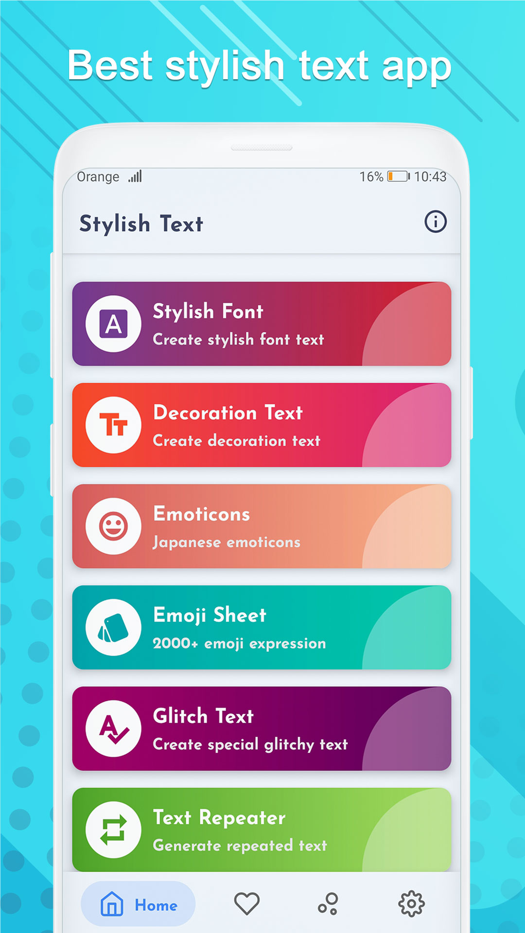 Stylish Text Generator ⭐⭐⭐⭐⭐ - App on Amazon Appstore
