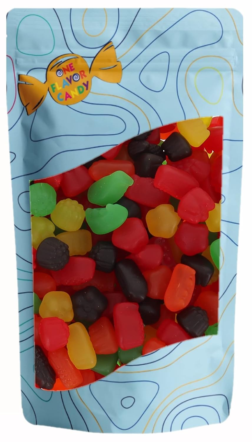 Amazon.com : Jujy Fruits Candy Fruitful Candies Bulk in Resealable Bag ...