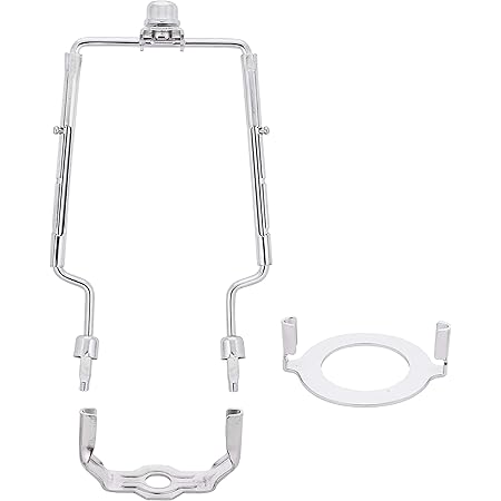 7” 8” 9” inch Adjustable Lamp Harp fits regular saddle base or UNO ...