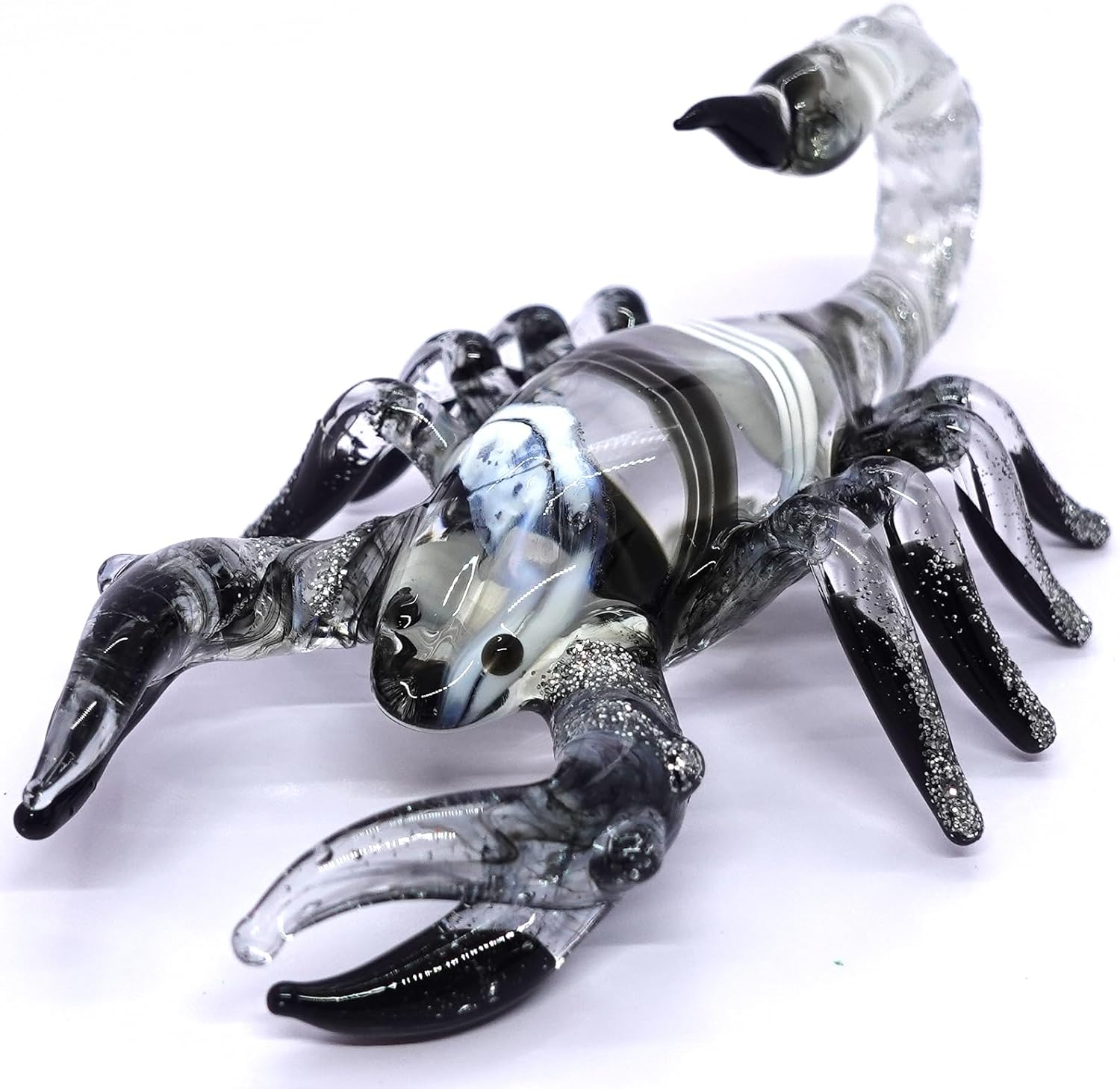 Amazon.com: Sansukjai Scorpion Miniature Figurines Animals Hand Painted ...