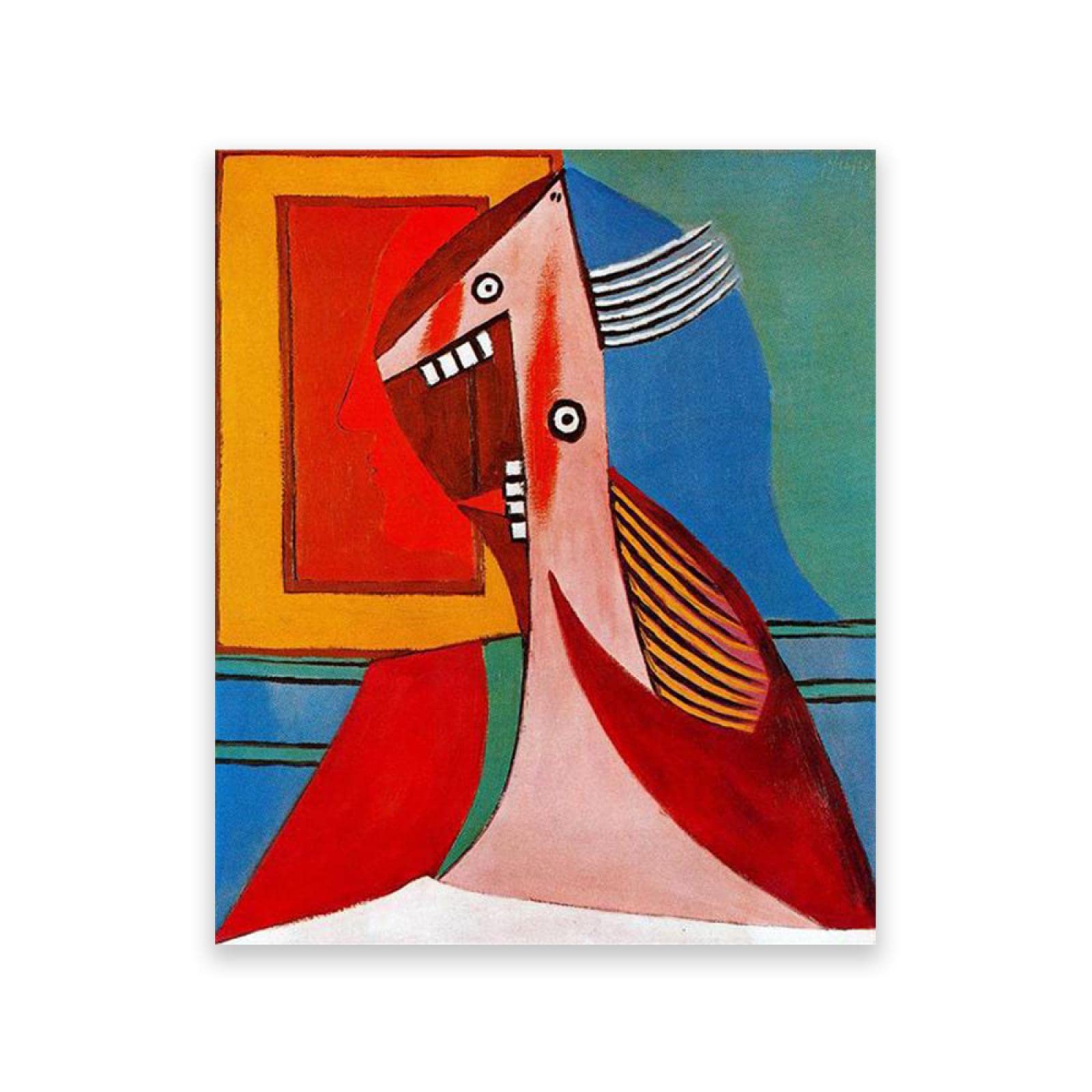 Zelfportret Picasso Paiting Door Pablo Picasso Imprezionizm