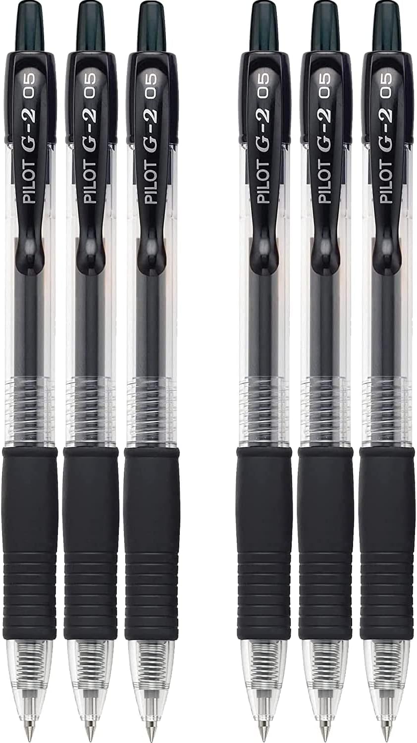 Amazon.com : Pilot G2 pens retractable Gel Roller ballpoint Extra Fine ...